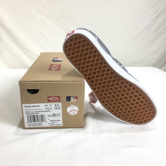 Vans | Shoes | Vans Classic Slip On Mlb Los Angeles La Dodgers | Poshmark